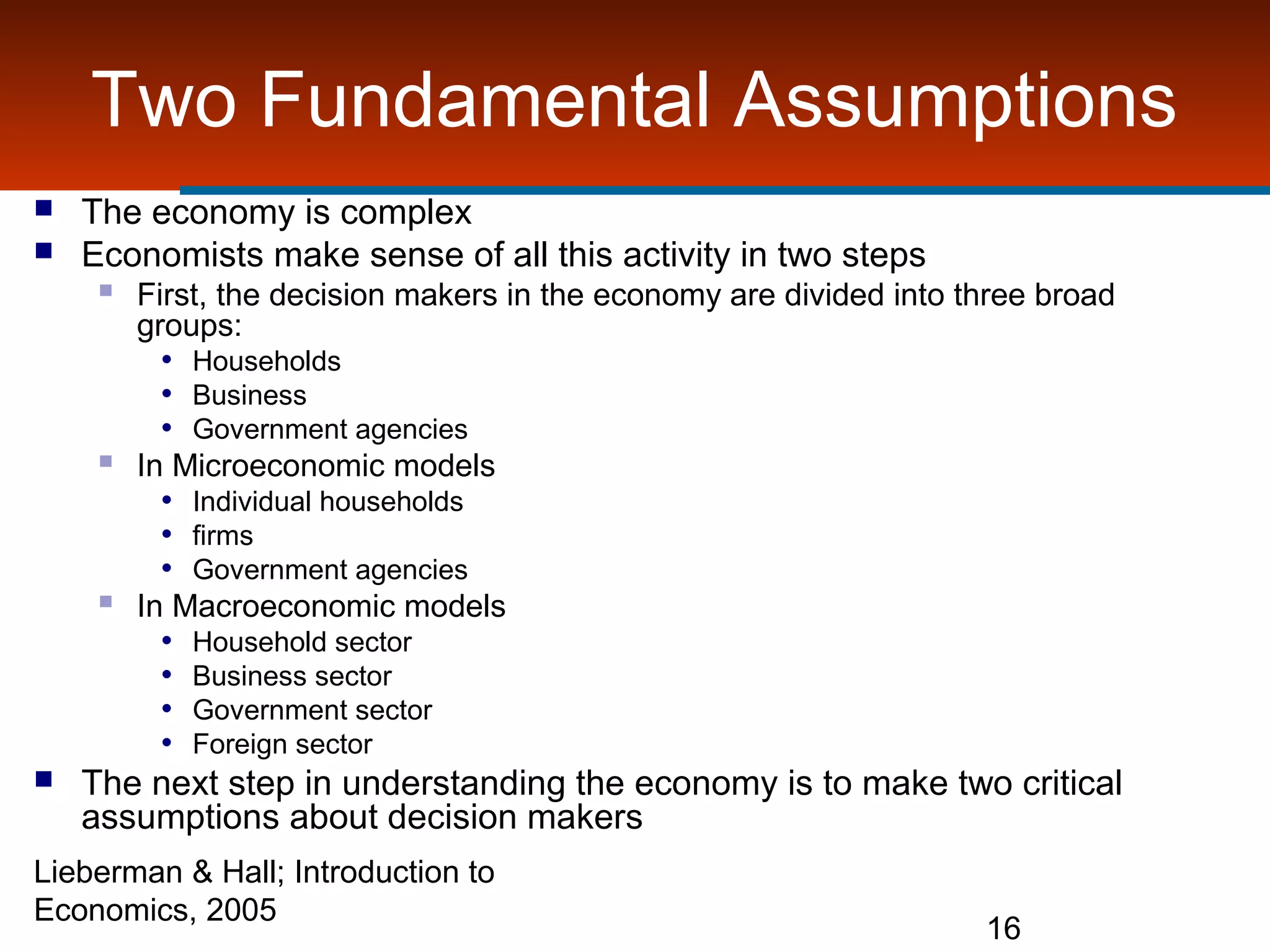 Chapter 01 what is economics | PPT
