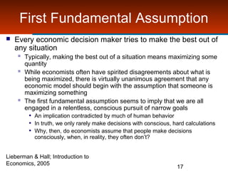 Chapter 01 what is economics | PPT