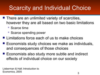 Chapter 01 what is economics | PPT