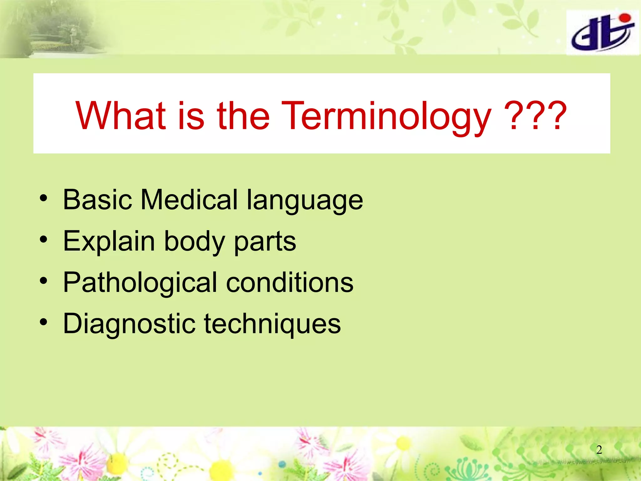 Chapter01 wordbuildingrules Terminology | PPT