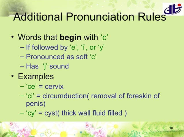 Chapter01 wordbuildingrules Terminology | PPT