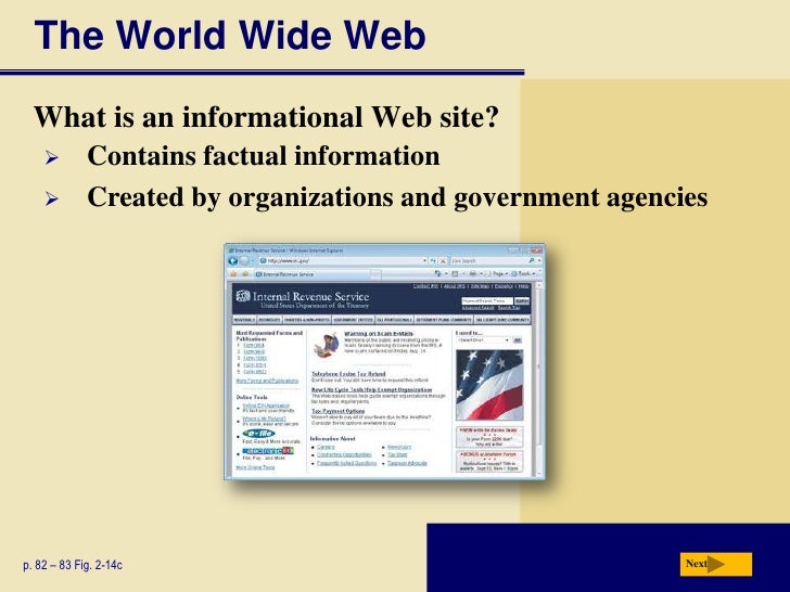 Chapter 2 The Internet & World Wide Web