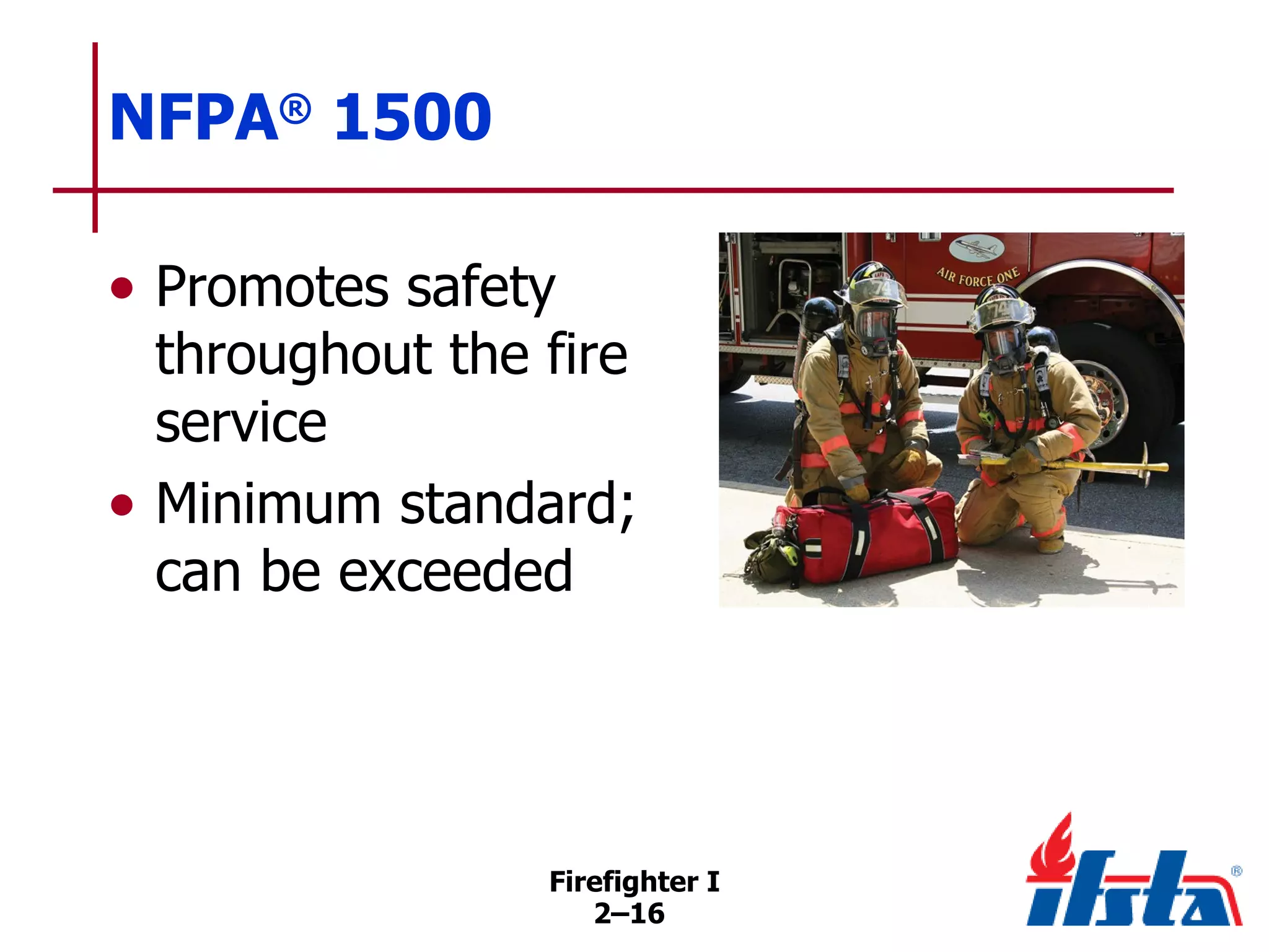 Chapter 02: Firefighter Safety and Health | PPT