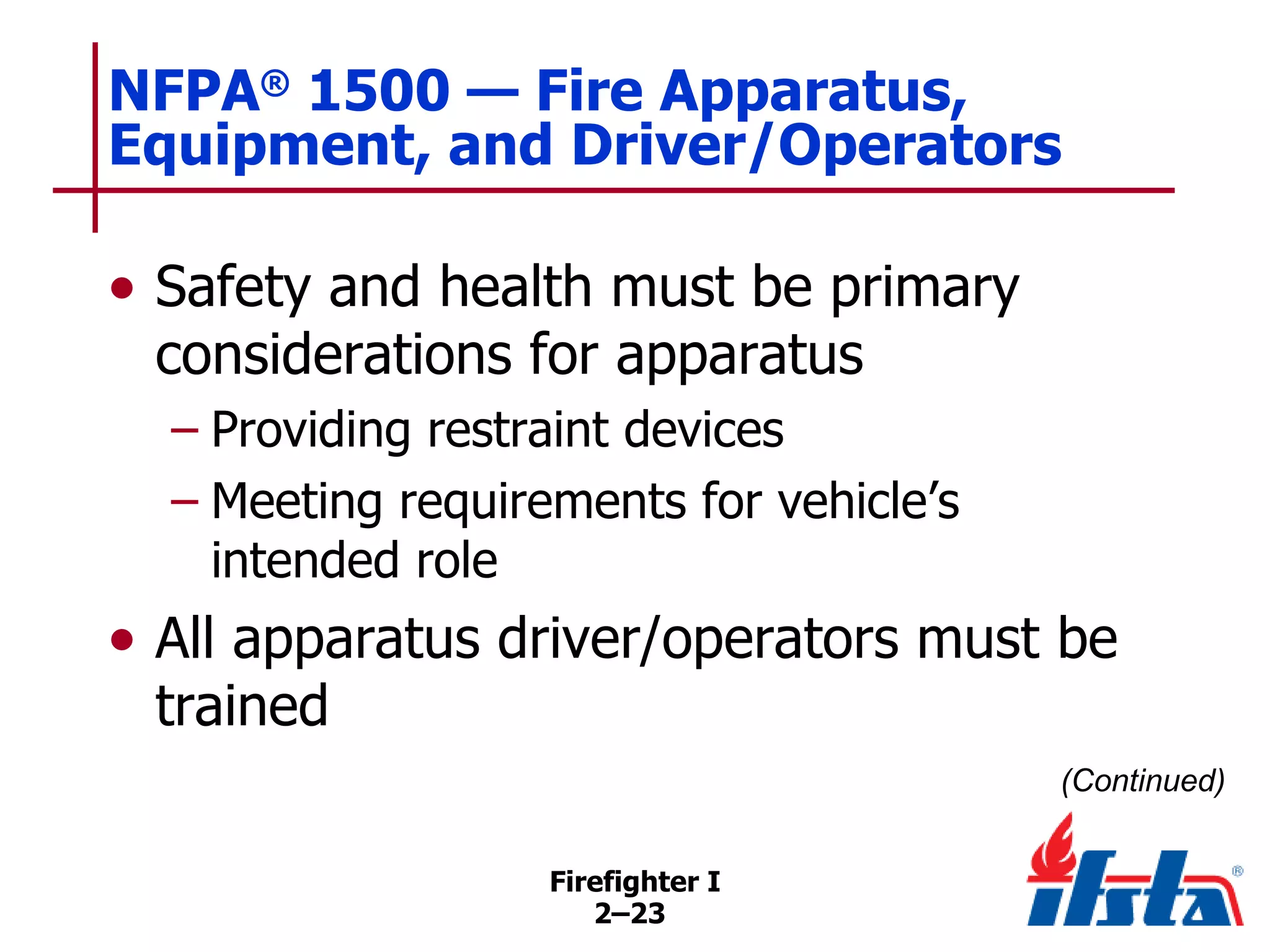 Chapter 02: Firefighter Safety and Health | PPT