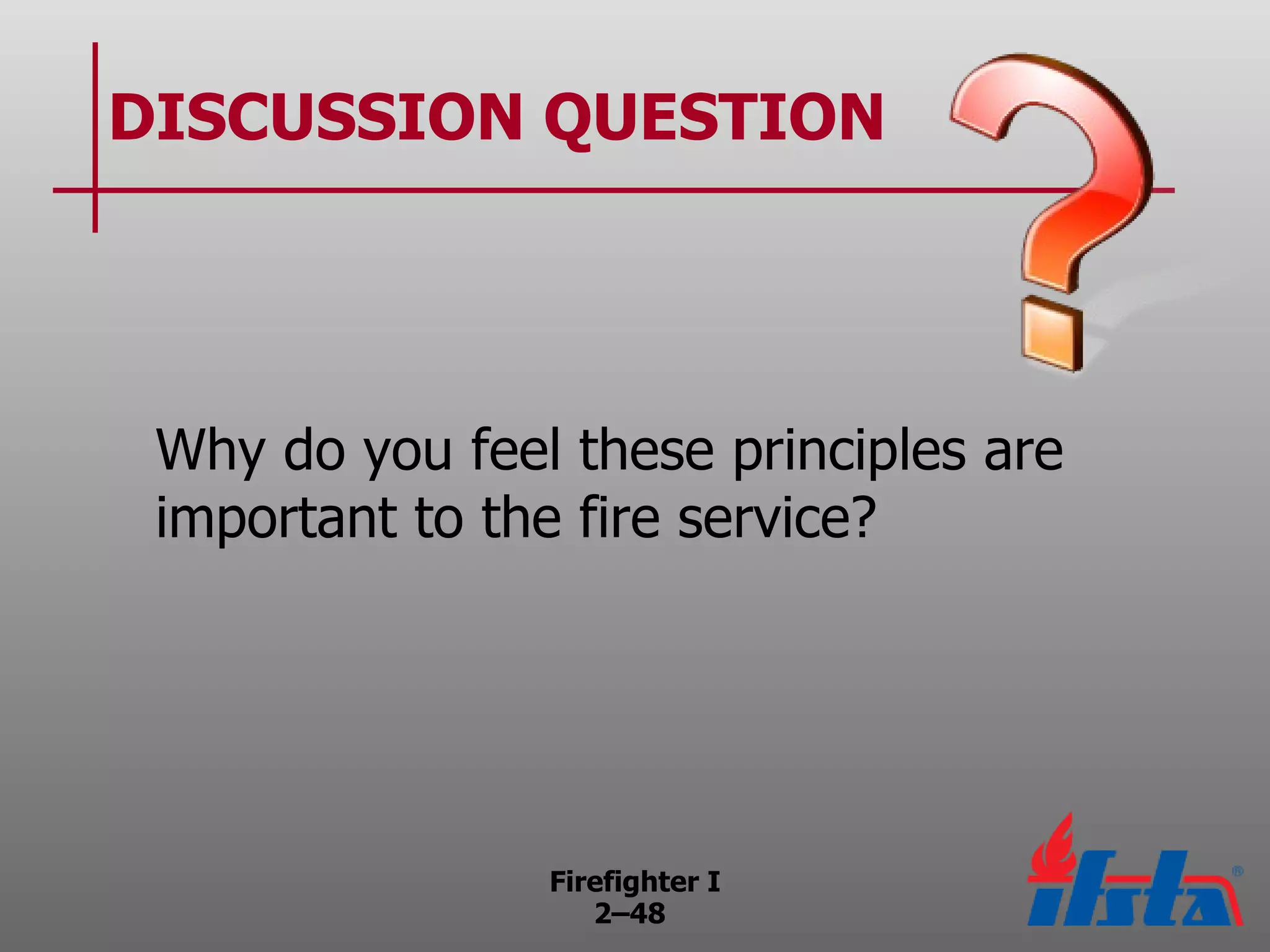 Chapter 02: Firefighter Safety and Health | PPT
