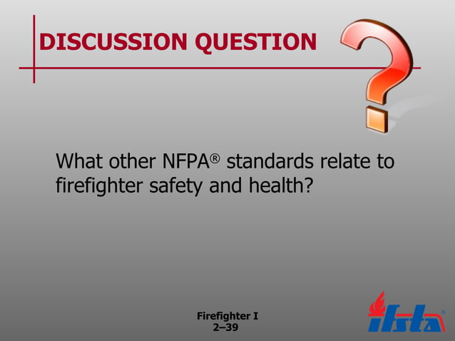 Chapter 02: Firefighter Safety and Health | PPT