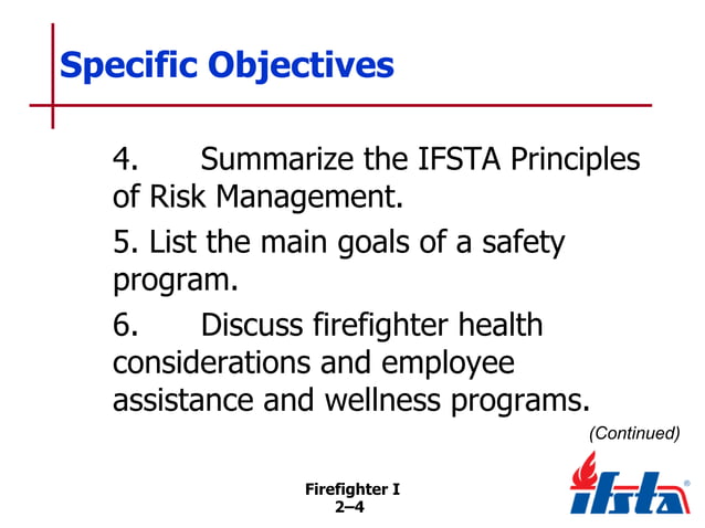 Chapter 02: Firefighter Safety and Health | PPT