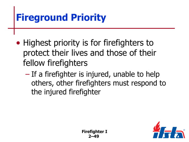 Chapter 02: Firefighter Safety and Health | PPT