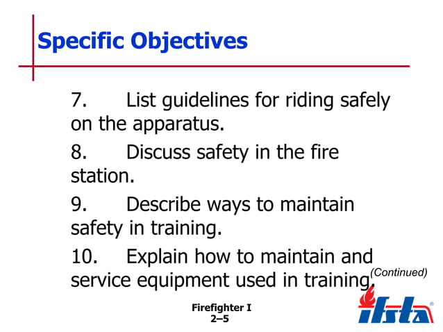 Chapter 02: Firefighter Safety and Health | PPT