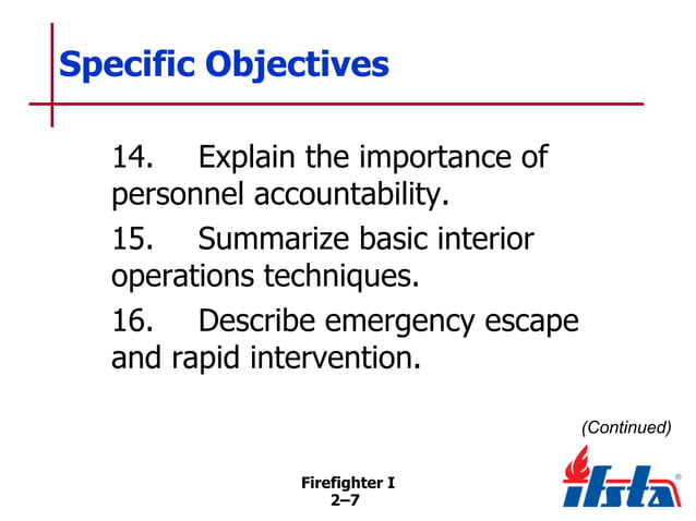 Chapter 02: Firefighter Safety and Health | PPT