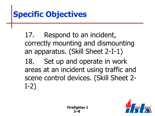 Chapter 02: Firefighter Safety and Health | PPT