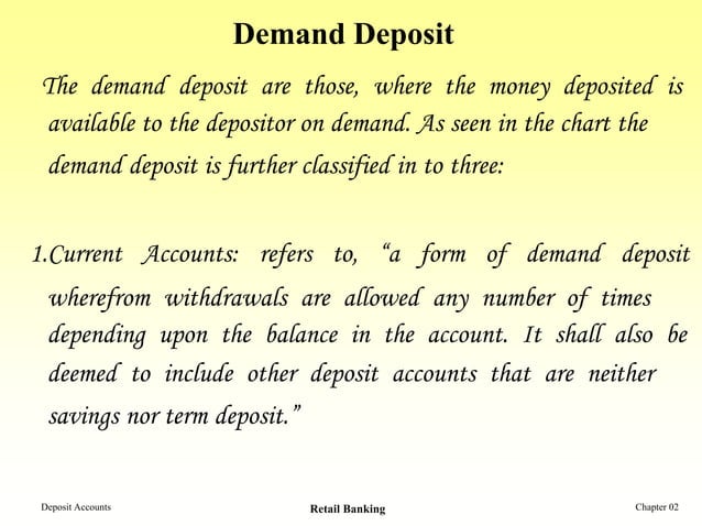 Deposit Accounts | PDF