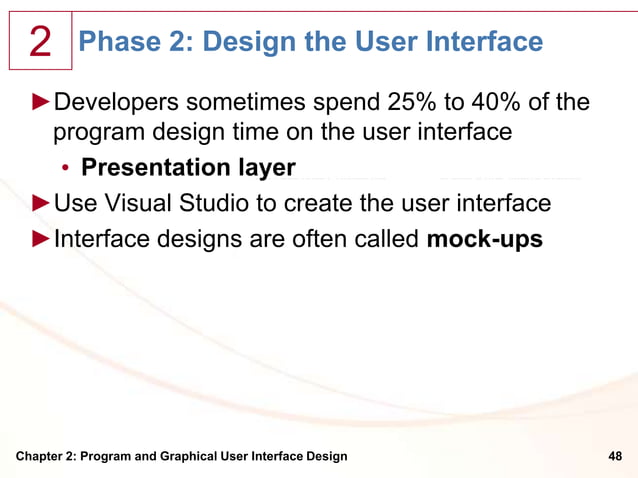 Chapter 02 - Program and Grapahical User Interface | PPT