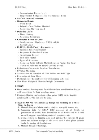 Chapter02.structural design using staad pro | PDF