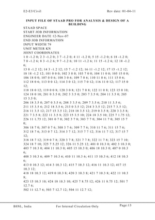 Chapter02.structural design using staad pro | PDF