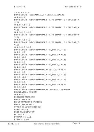 Chapter02.structural design using staad pro | PDF