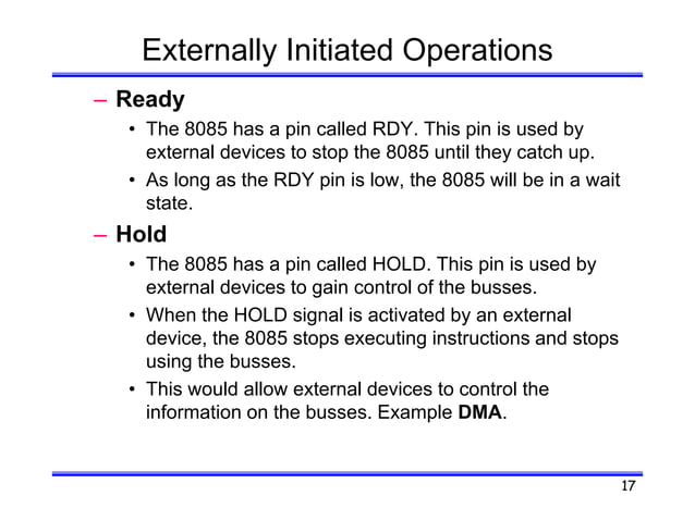 Chapter 2 8085 Microprocessor Architecture And Microcomputer Systems Pdf Operating Systems