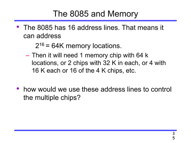 Chapter 2 8085 Microprocessor Architecture And Microcomputer Systems Pdf Operating Systems