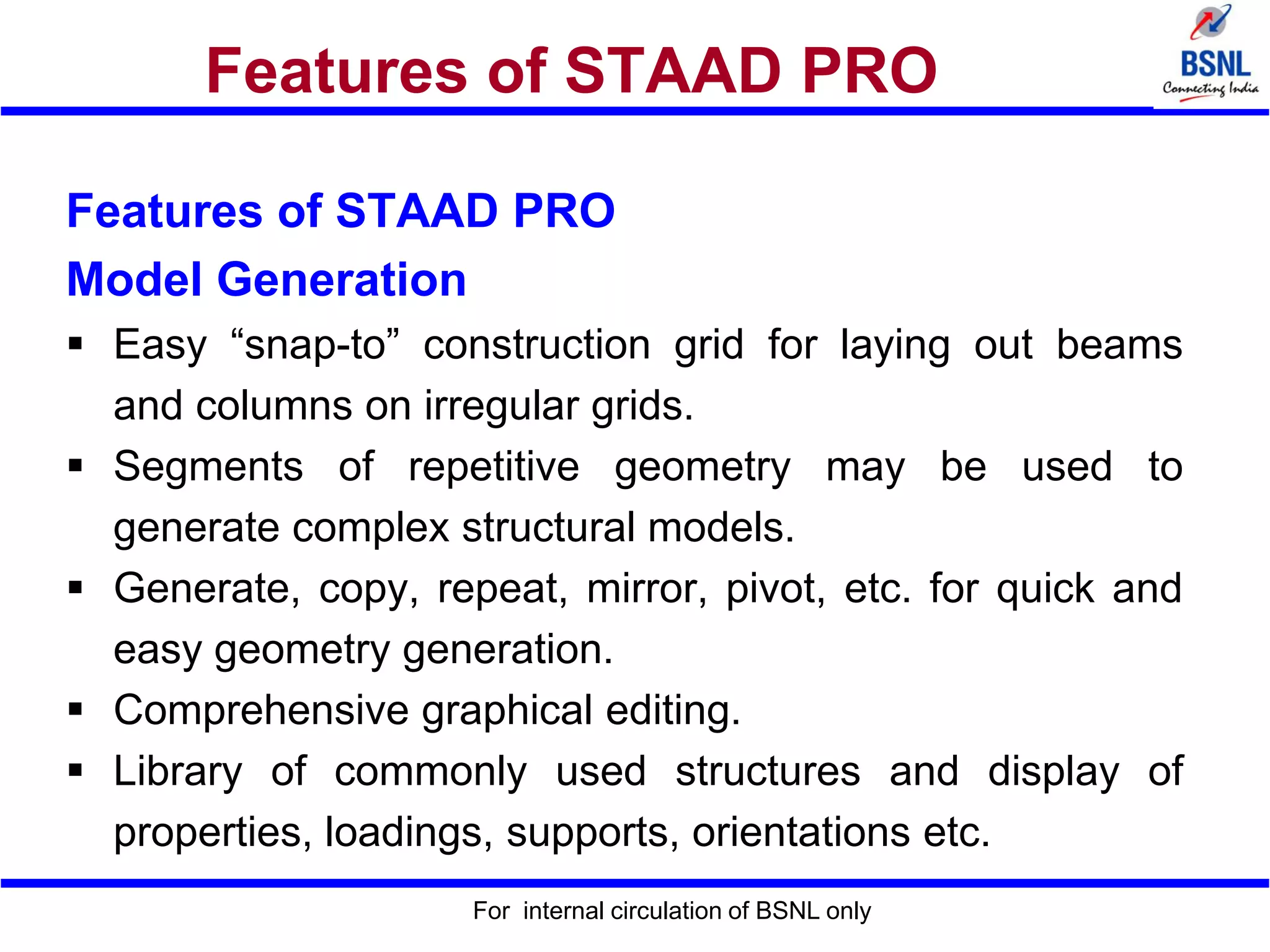 Chapter02.structural design using staad pro | PDF