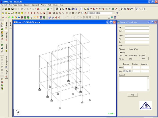 Chapter02.structural design using staad pro | PDF | Desktop Publishing ...