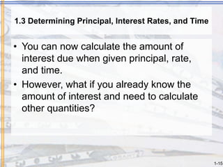 introduction to simple interest and valuing to financial assets | PPT