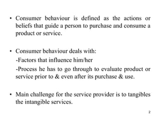 Service Marketing - Perception and expectation of services | PPT