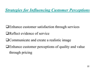Service Marketing - Perception and expectation of services | PPT