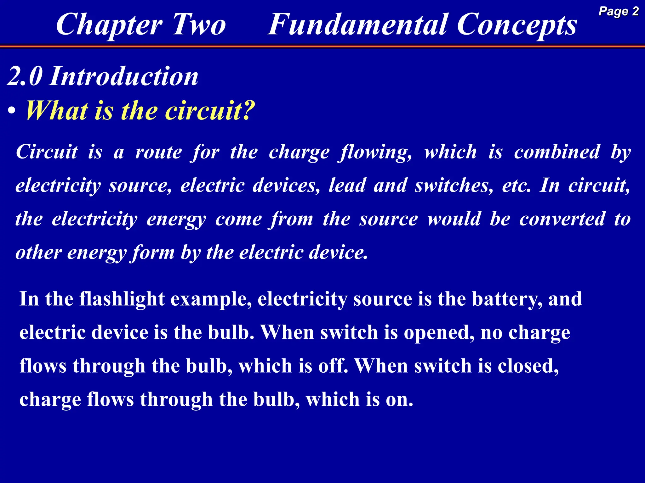 Fundamental concepts of electrical engineering | PPT