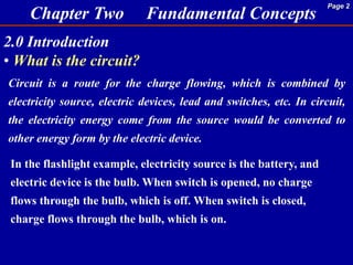 Fundamental concepts of electrical engineering | PPT