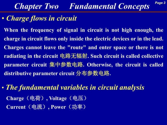 Fundamental concepts of electrical engineering | PPT