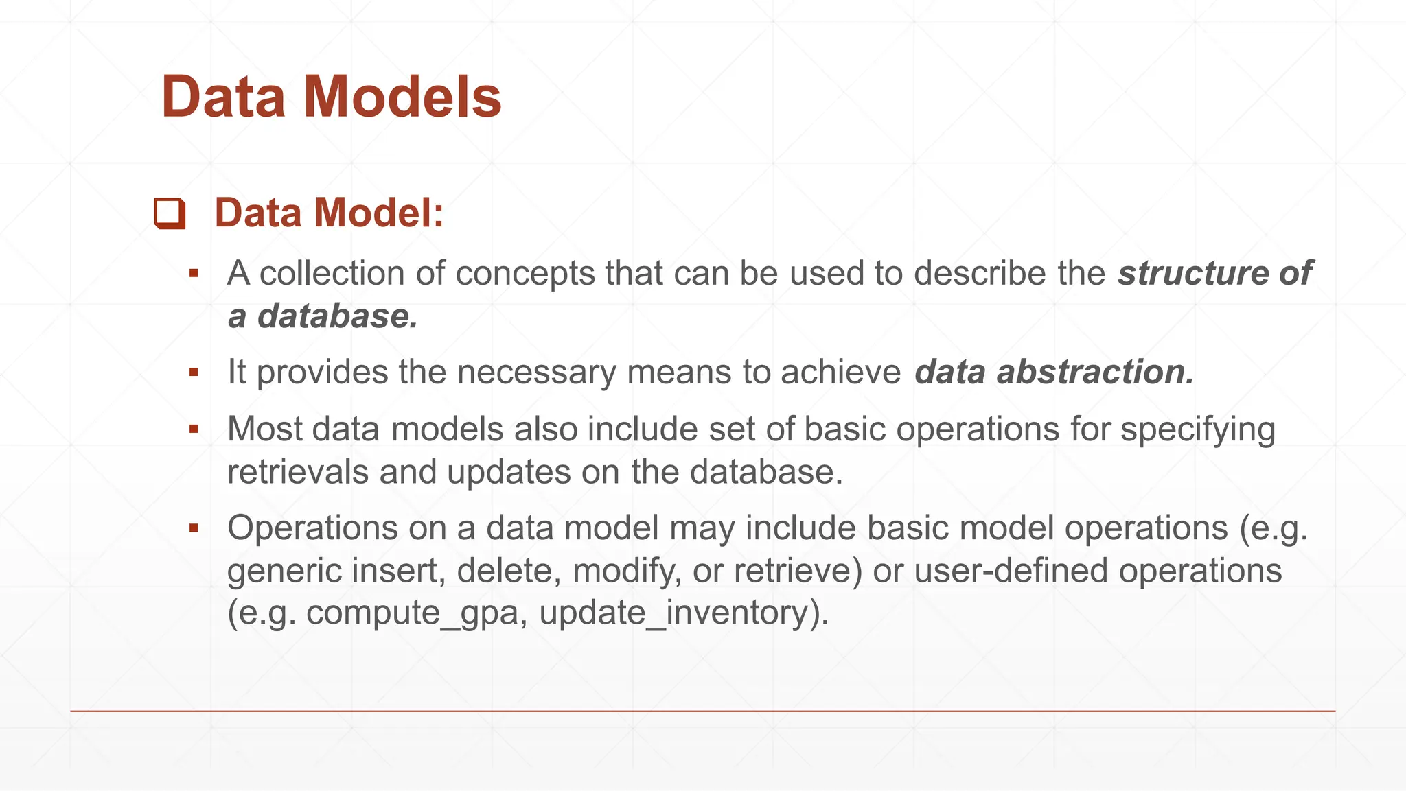 Chapter 02.pdf databse schema architecture | PPT