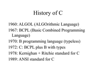 Introduction to C Programming language Chapter02.pptx