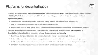 Concept of decentralization - principles and relation to blockchain | PPTX