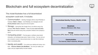 Concept of decentralization - principles and relation to blockchain | PPTX