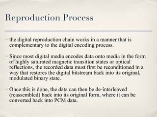 Chapter 02 audio recording - part ii | PPT