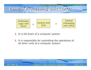 Chapter02 basic computer organization | PDF
