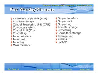 Chapter02 basic computer organization | PDF