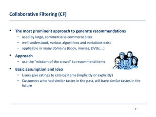 Chapter 02 collaborative recommendation | PPT