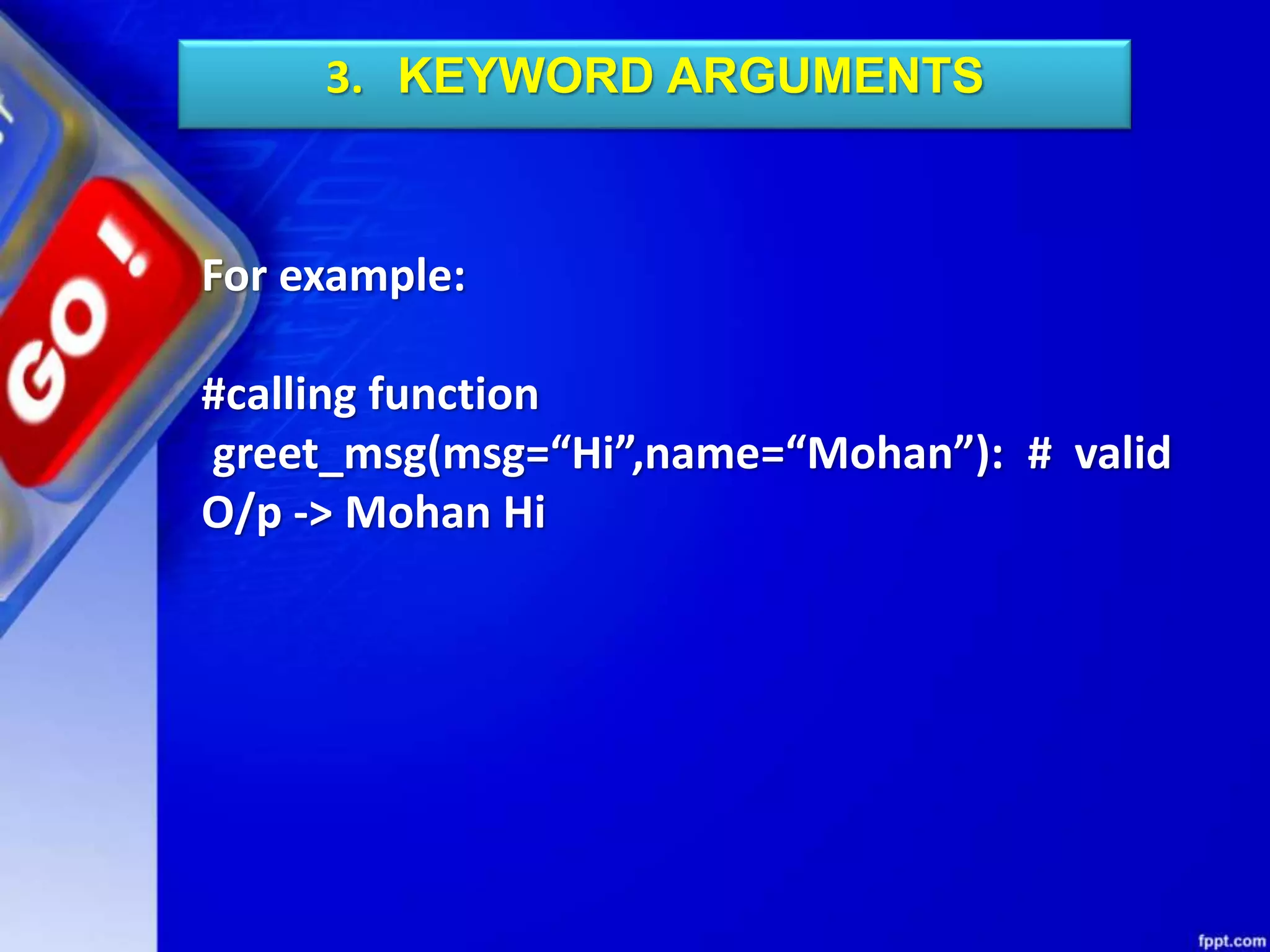 Chapter 02 functions -class xii | PPTX | Programming Languages | Computing