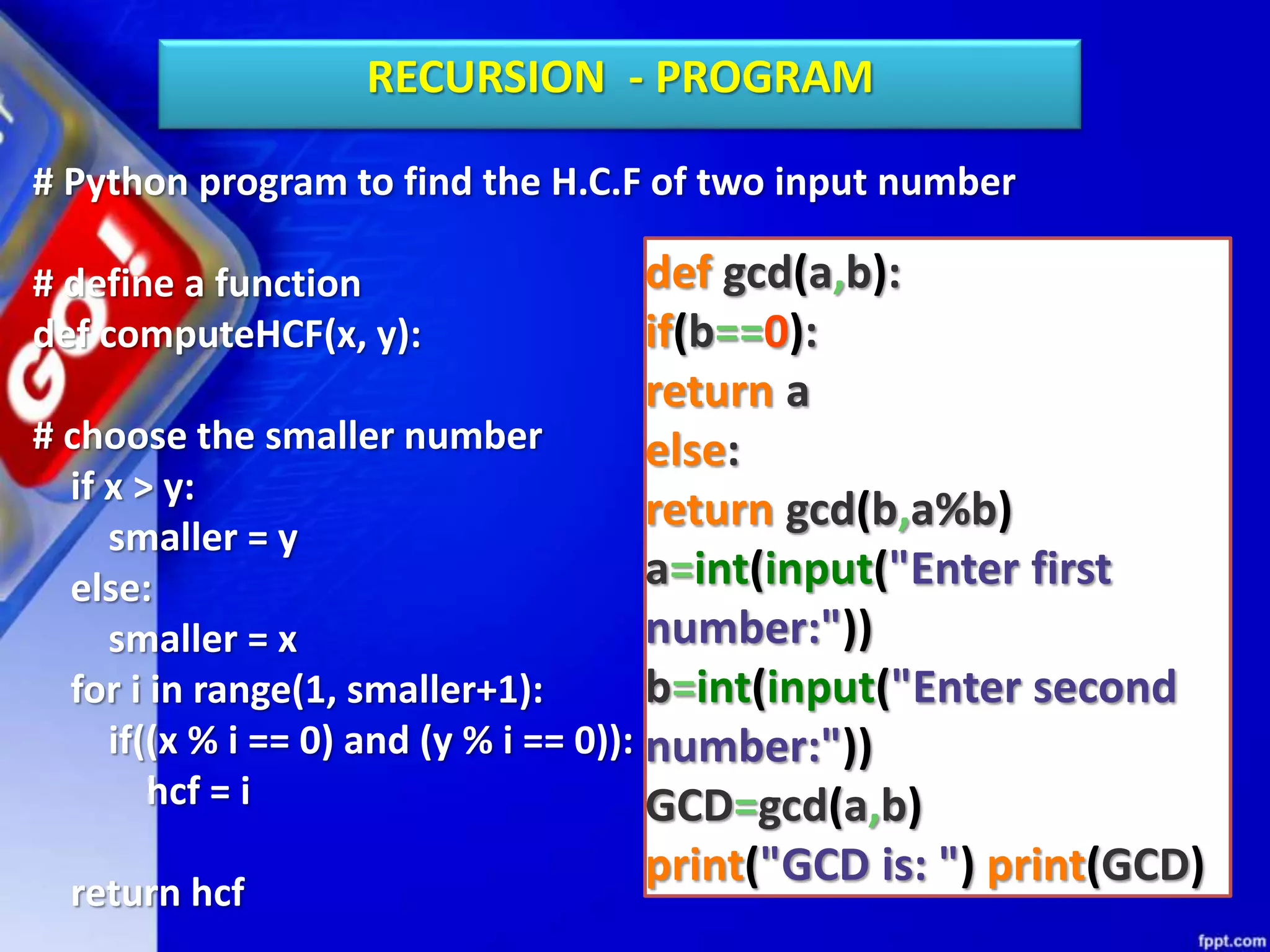 Chapter 02 functions -class xii | PPTX | Programming Languages | Computing