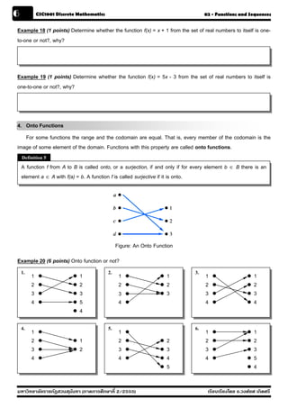 Discrete-Chapter 02 Functions and Sequences | PDF