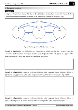 Discrete-Chapter 02 Functions and Sequences | PDF