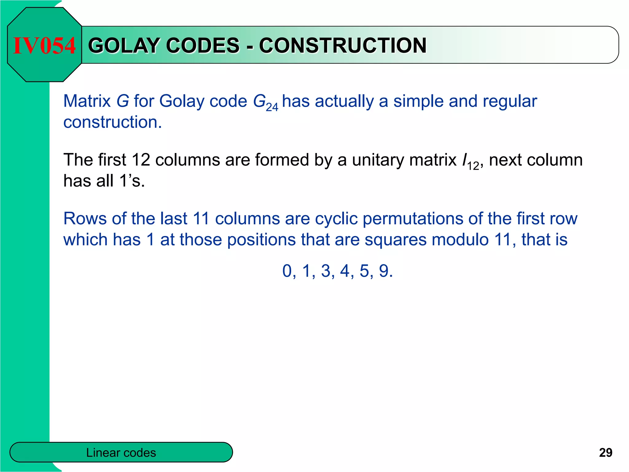 CHAPTER 02 - Linear codes.ppt