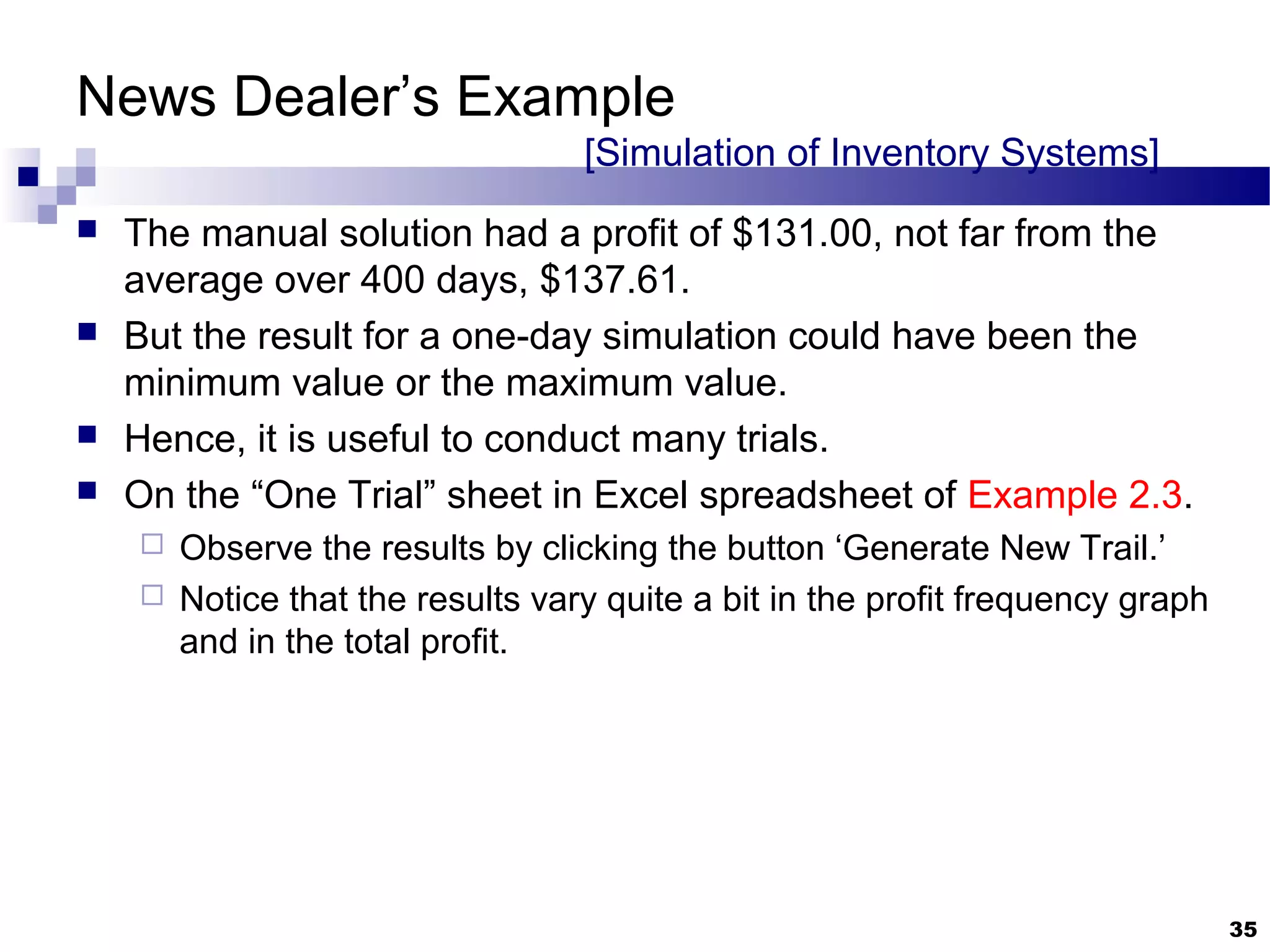 Chapter 02 simulation examples | PPT