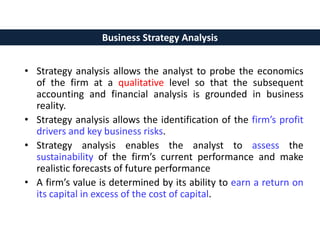 Chapter 02 strategy analysis | PPTX
