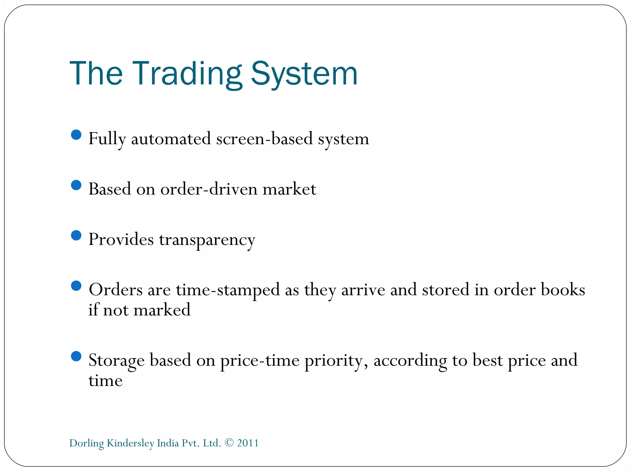 Chapter 02 the derivatives market in india | PPT