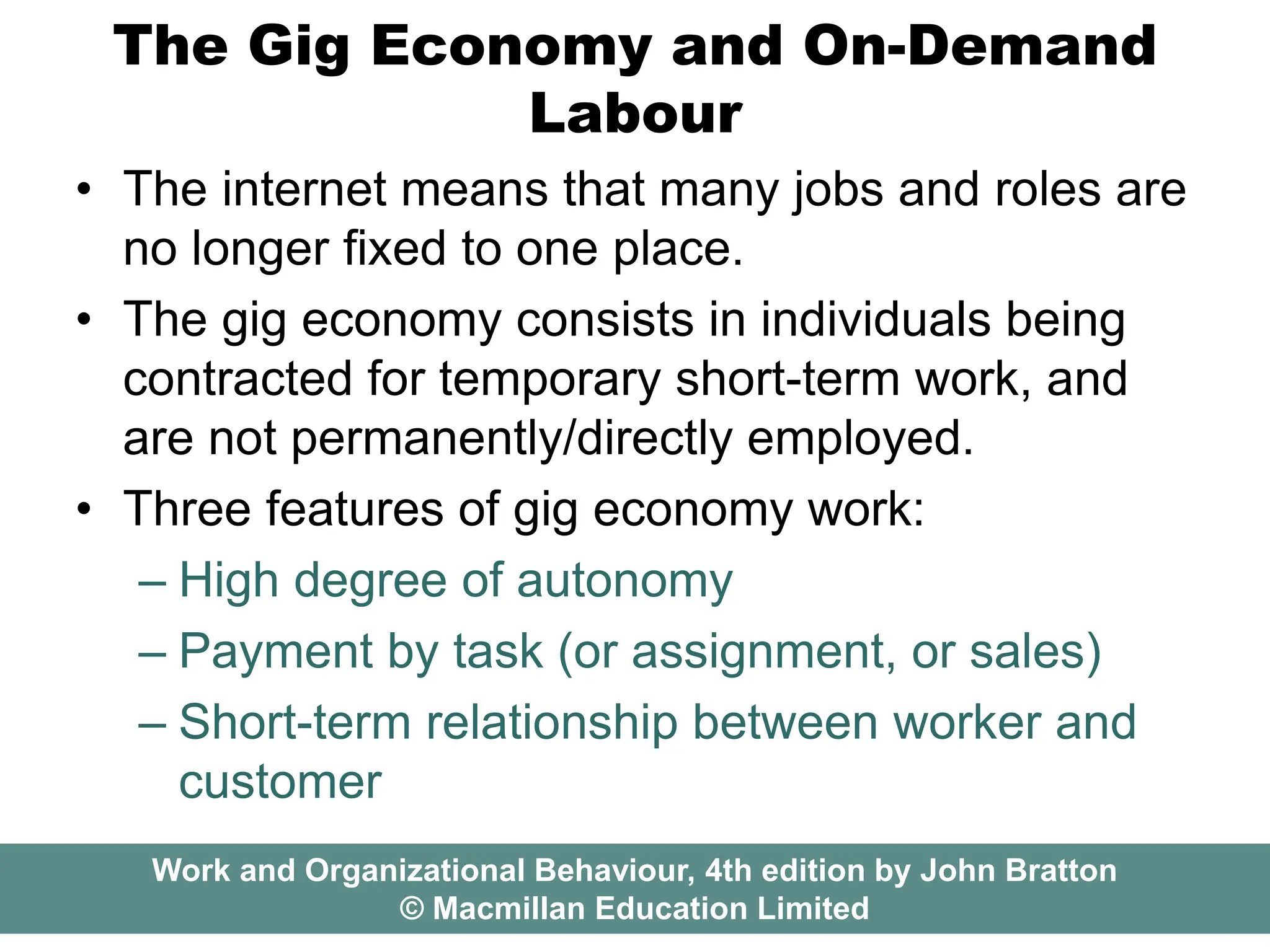 Chapter 02 - Work and the Gig Economy.pptx | Careers