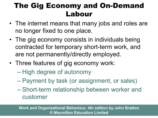 Chapter 02 - Work and the Gig Economy.pptx | Careers