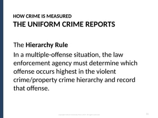 Criminal justice introduction how crime is measured | PPTX