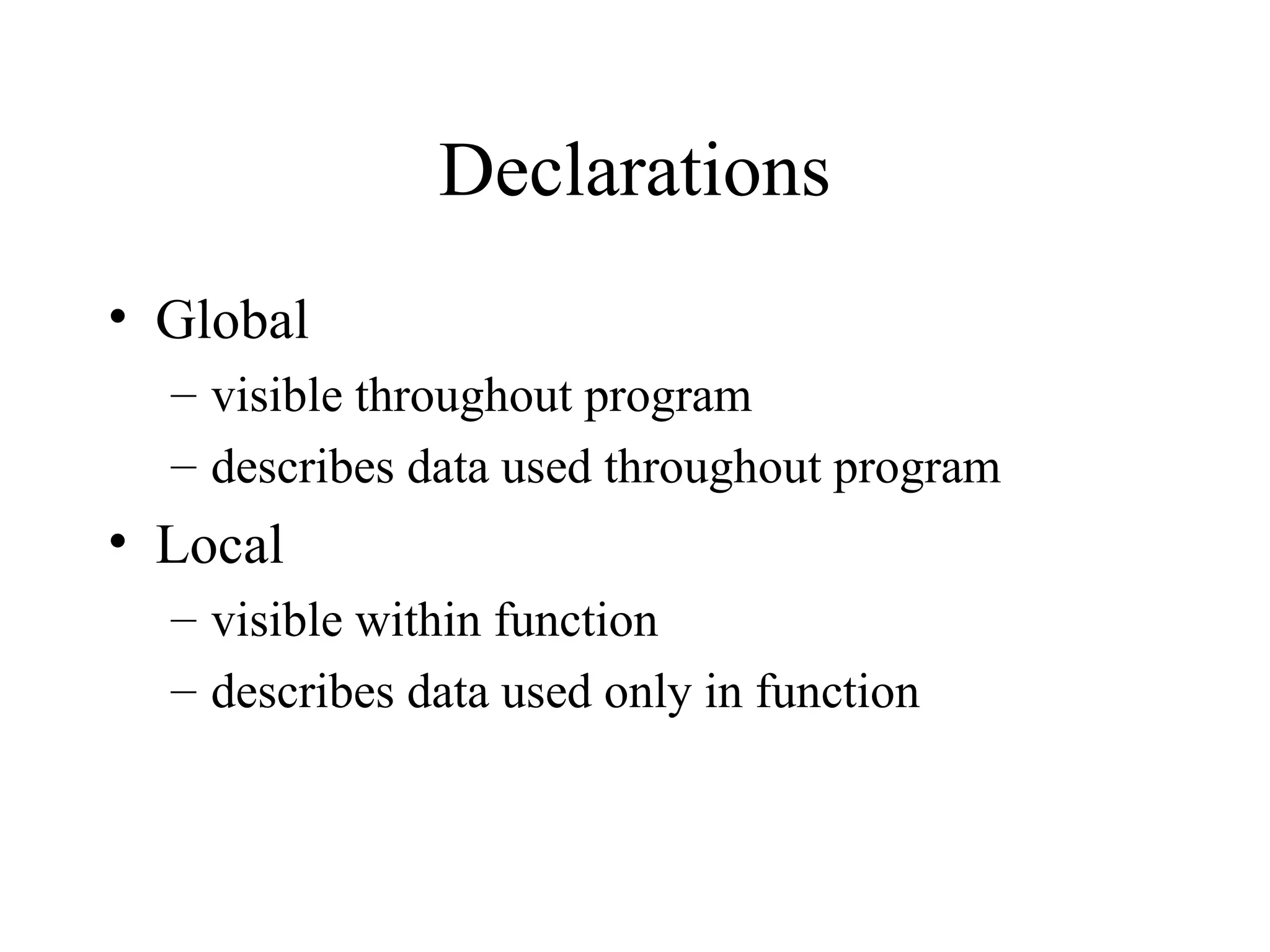 Variables Identifiers Constants Declaration In C Ppt